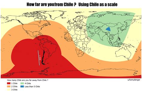 How Long Is Chile Vivid Maps