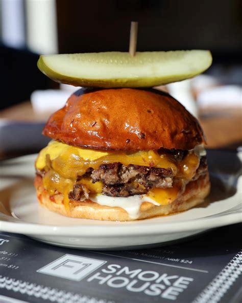 F1 Smokehouse Introducing The All New Double Wagyu Smash