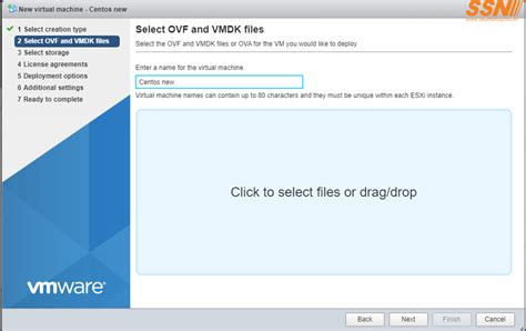Hướng Dẫn Deploy 1 Vm Từ File Ovaovf Trên Vmware Esxi Siêu Thị Máy Chủ