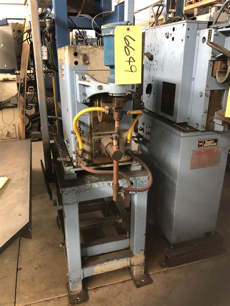 6591 Teledyne Bench Type Spot Welder Tj Snow Resistance Welders