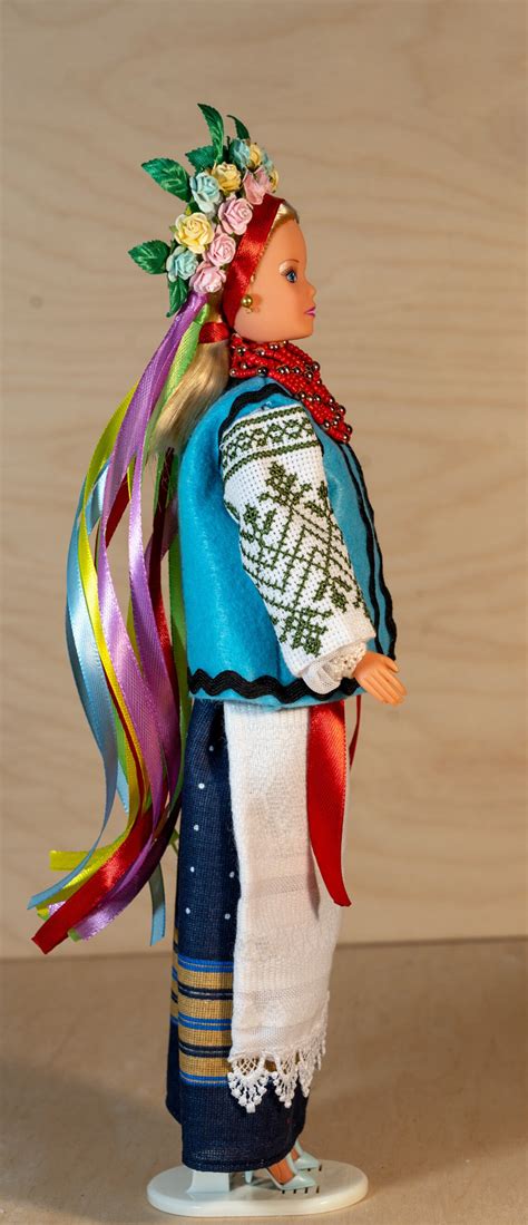 Ukrainian Donetsk Bride Doll Ukrainian Clothes For Barbie Etsy