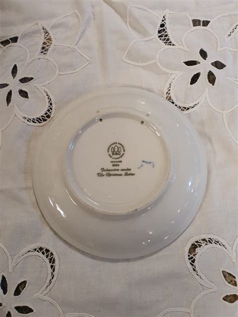 덴마크 코펜하겐 도자기 장식 접시 헬로마켓