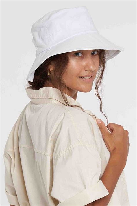 Bronte Bucket Hat Coconut White Luna And Rose Jewellery