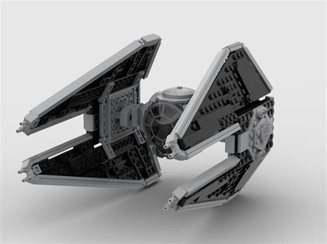 Lego Moc Imperial Tie Interceptor By Mamo365 Rebrickable Build
