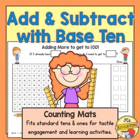 Add And Subtract With Base Ten By MsEducator TPT