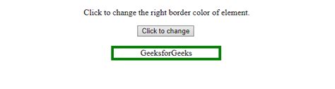 Html Propriété Borderrightcolor Du Style Dom Stacklima