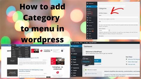 How To Add Category To Menu In Wordpress In 2 Ways Youtube