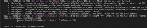 Worker Threads Support For Unfinalized Blocks Issue Subquery Subql GitHub