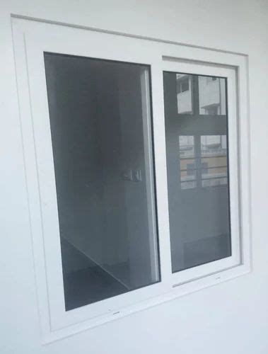 8mm 1 Feet UPVC Toughened Glass Sliding Window At 360 Sq Ft In Pune