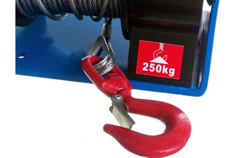Ручная лебедка с червячным редуктором EURO-LIFT VS-250 00009336 (250 кг ...
