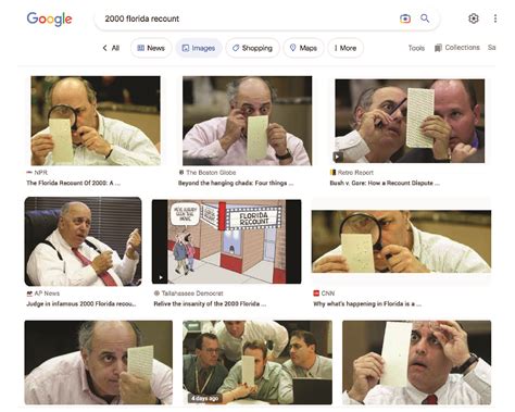 Media Images From The 2000 Election Recount The All Seeing Eye R