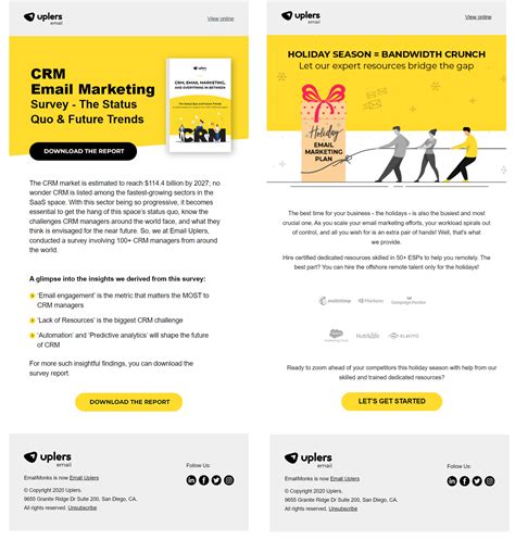 How To Add Market Modules In Emails Email Uplers