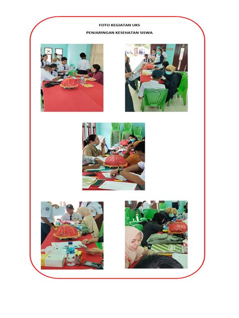 Foto Kegiatan Uks 1 Pdf