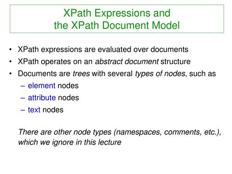 Ppt Xml Data Management Xpath Principles Powerpoint Presentation