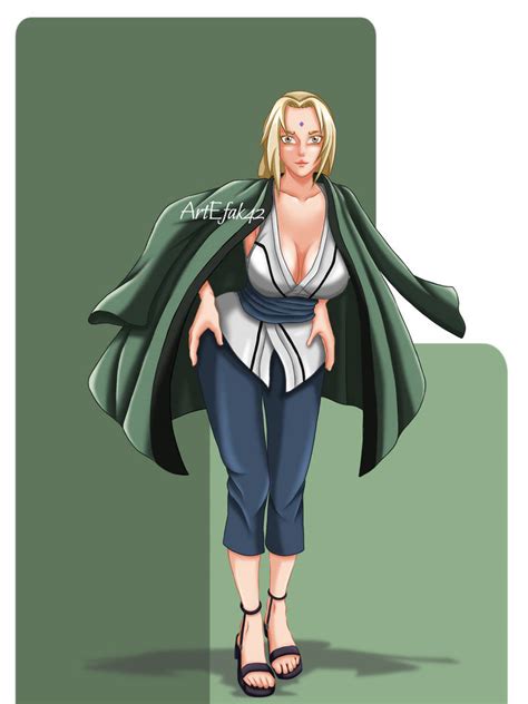 Tsunade Senju By Artefak42 On Deviantart