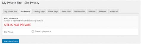 How To Make Wordpress Site Private