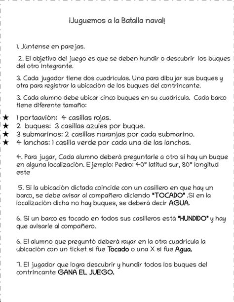 Juego Batalla Naval Profe Social