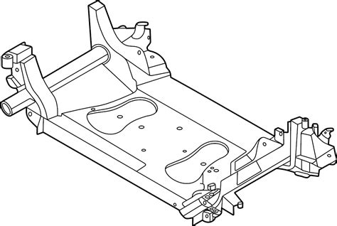 Audi Rs E Tron Gt Sub Frame Support Frame Awd E Tron Gt Rs