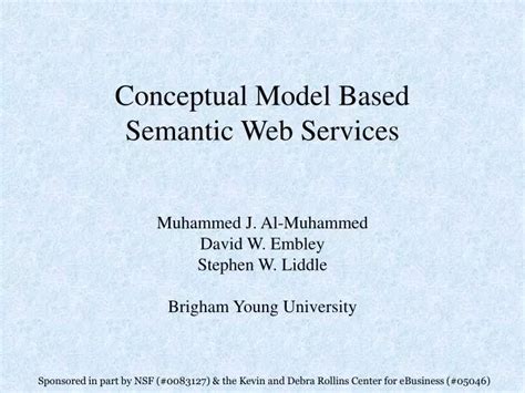 Ppt Conceptual Model Based Semantic Web Services Powerpoint Presentation Id3967318