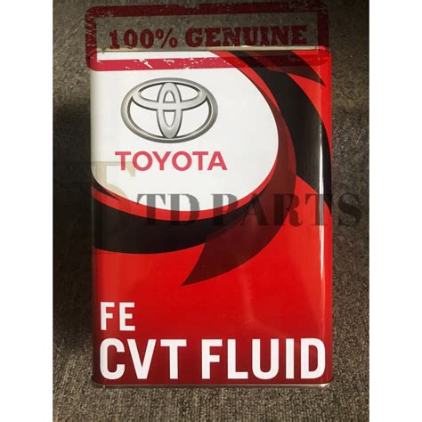 100 Genuine Toyota Cvt Fe Atf Auto Transmission Fluid 4l 08886 02505