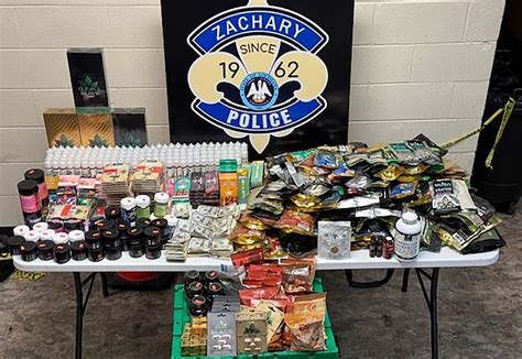 Zachary Police Seize Illegal Narcotics And Arrest Owner Of Zachary