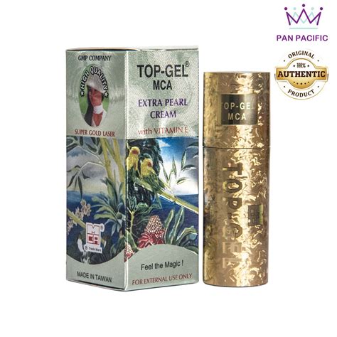 Original Top Gel Extra Pearl Cream With Vitamin E 12g 12 Grams Each