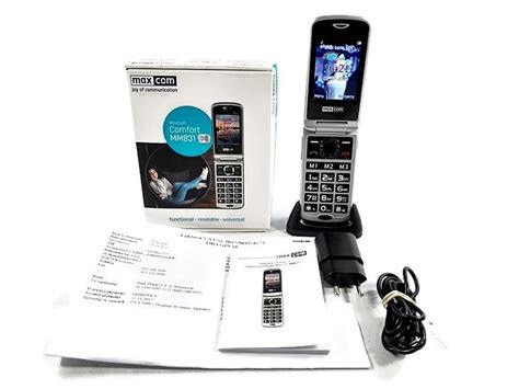 Maxcom Comfort Mm831 3g Gwarancja 7270343345 Oficjalne