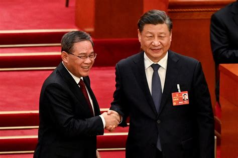 Chinas Parliament Names Xi Ally Li Qiang Premier Nominally In Charge