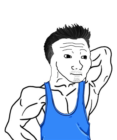 Flexing Tank Top Wojak Wojak Land