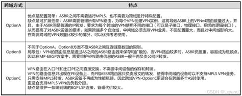 Mpls L3vpn 跨域 详解option C方案1和方案2的对比 Csdn博客
