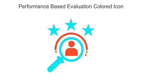 Performance Based Evaluation Colored Icon In Powerpoint Pptx Png And Editable Eps Format Ppt