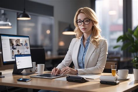 Premium Ai Image The Sentient Office Assistant Ai That Understands