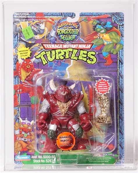 1994 Playmates Teenage Mutant Ninja Turtles Carded Action Figure