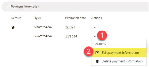 GraceBlocks Support Article Managing Payment Methods