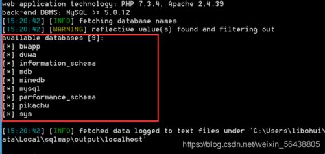 Sql注入——利用sqlmap工具对dvwa进行盲注在sql盲注模块查询出dvwa所有的用户名和匹配的密码写出步骤命令并截图 Csdn博客