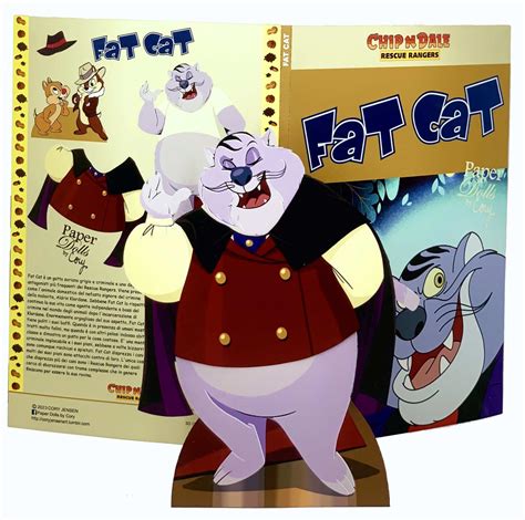 Fat Cat Chip N Dale Rescue Rangers Alfredo Emotions