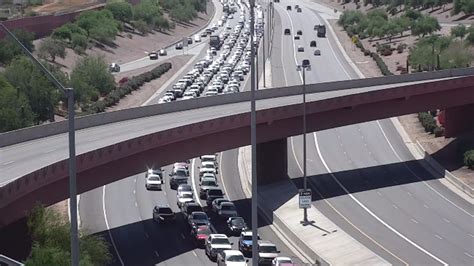Woman Arrested After Series Of Crashes On Loop 202 In Mesa Freeway Reopens