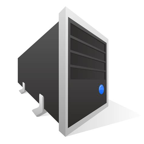 vector for free use computer server vector