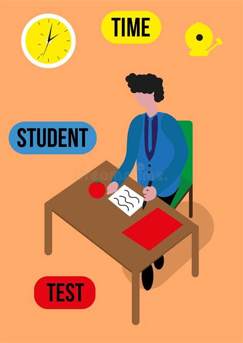 Classroom Testing Stock Illustrations 201 Classroom Testing Stock
