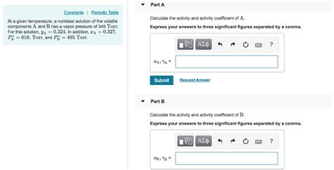 Solved Part A Constants Periodic Table Calculate The Chegg