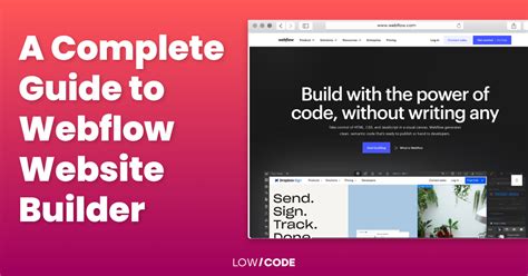 A Complete Guide To Webflow Development