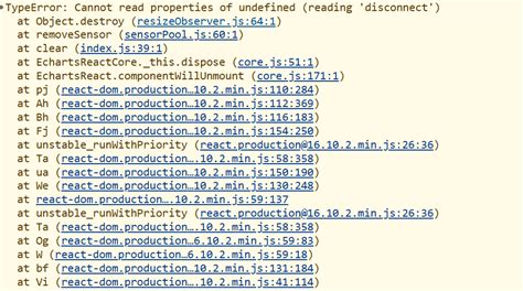 使用echarts For React报错：cannot Read Properties Of Undefined Reading