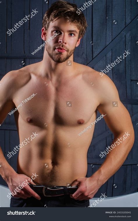 Man Muscular Torso Sexy Body Muscle Stock Photo Shutterstock