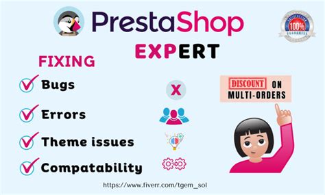 Fix Prestashop Bugs And Errors Expert Prestashop Developer By Tgem Sol Fiverr