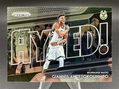 2018 19 Panini Prizm Get Hyped 8 Giannis Antetokounmpo For Sale