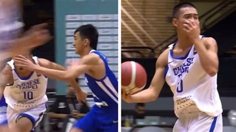 Basketball Top5 影快訊教育從小養成？張俊生突破遭菲律賓小球員巴臉 表情超痛苦