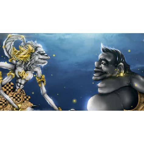 Jual Lukisan Cetak TOKOH JAWA KI SEMAR Ukuran JUMBO X Cm X Cm X Cm Poster