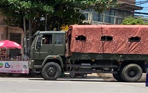 ကလေးနှင့် အင်းတော်မြို့တို့တွင် စစ်ကြောင်း၊ စစ်ယာဉ်တန်းနှင့် ရဲကားများ