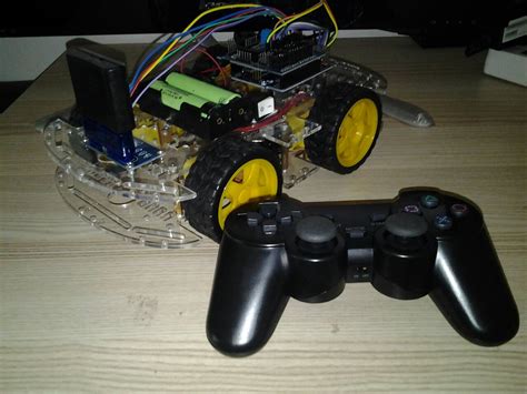 โปรเจค รถบงคบ Arduino ดวย Wireless Joystick PS2