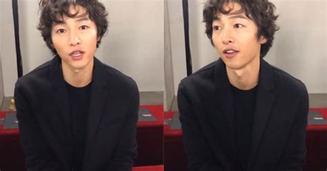 송중기 근황 파격적인 헤어스타일 눈길 멍뭉美 가득